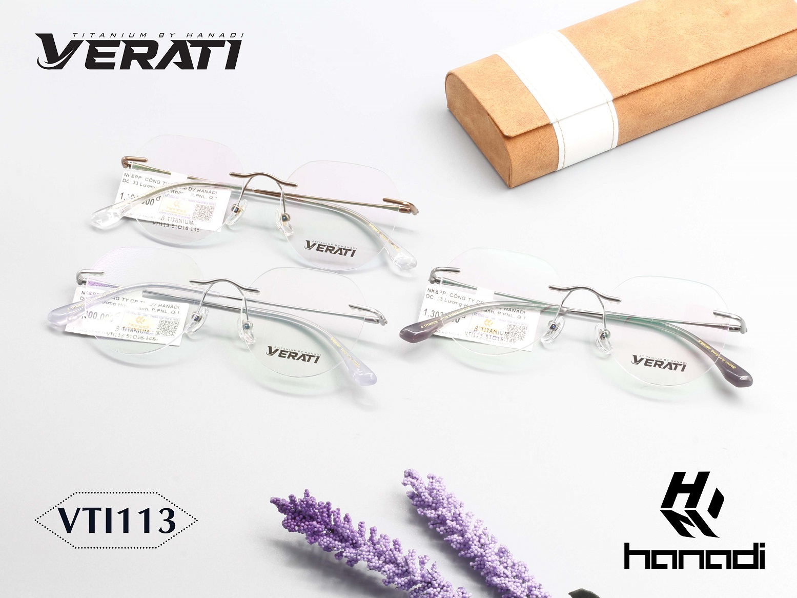 GỌNG TITANIUM VERATI VTI113